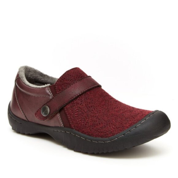 JBU | Shoes | Jbu By Jambu Blair Blakely Slipon Flat Shoes Size 8 Wine ...